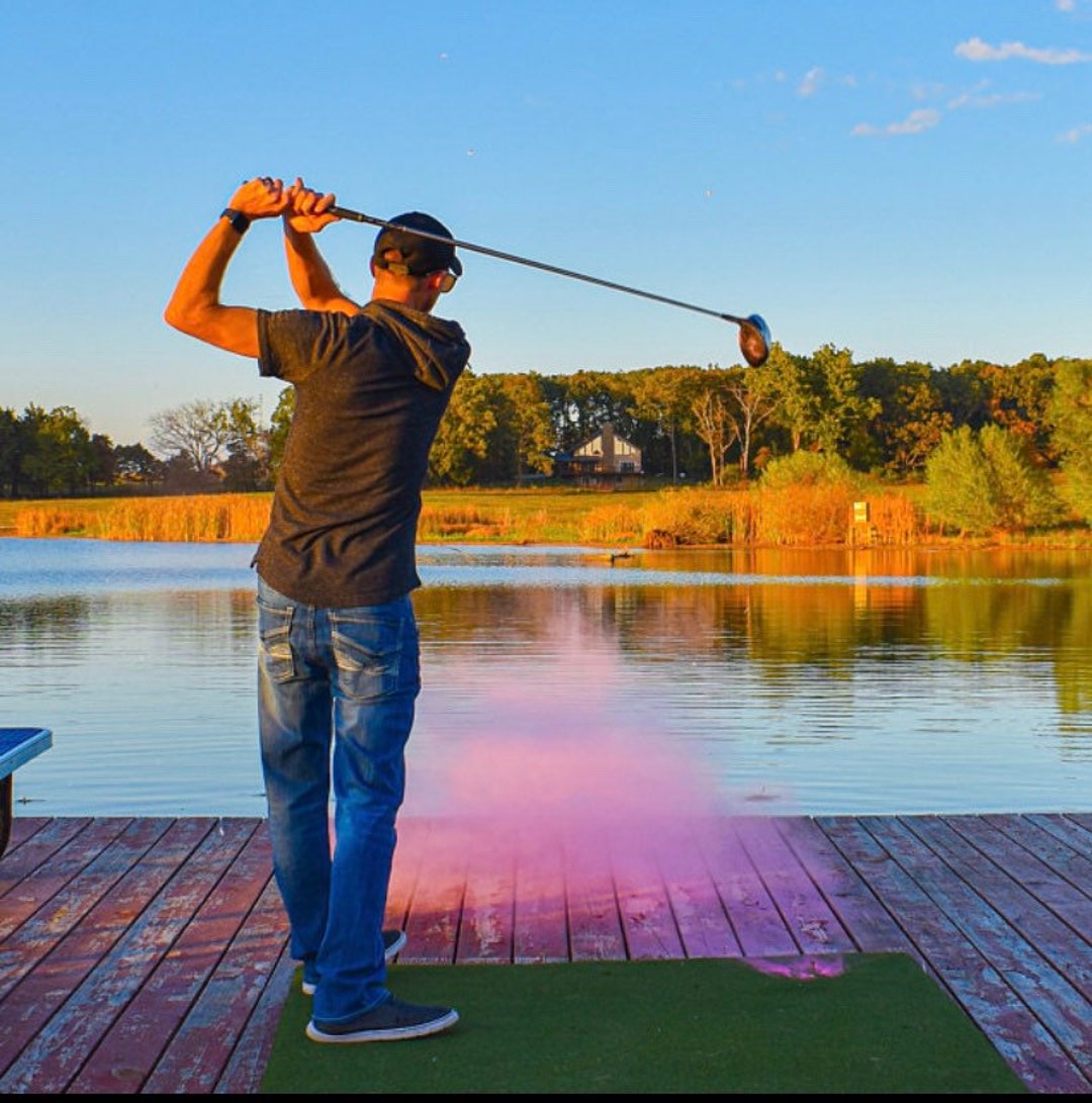 Golf Ball Powder And/or Confetti Gender Reveal Golf Ball Designed With ...
