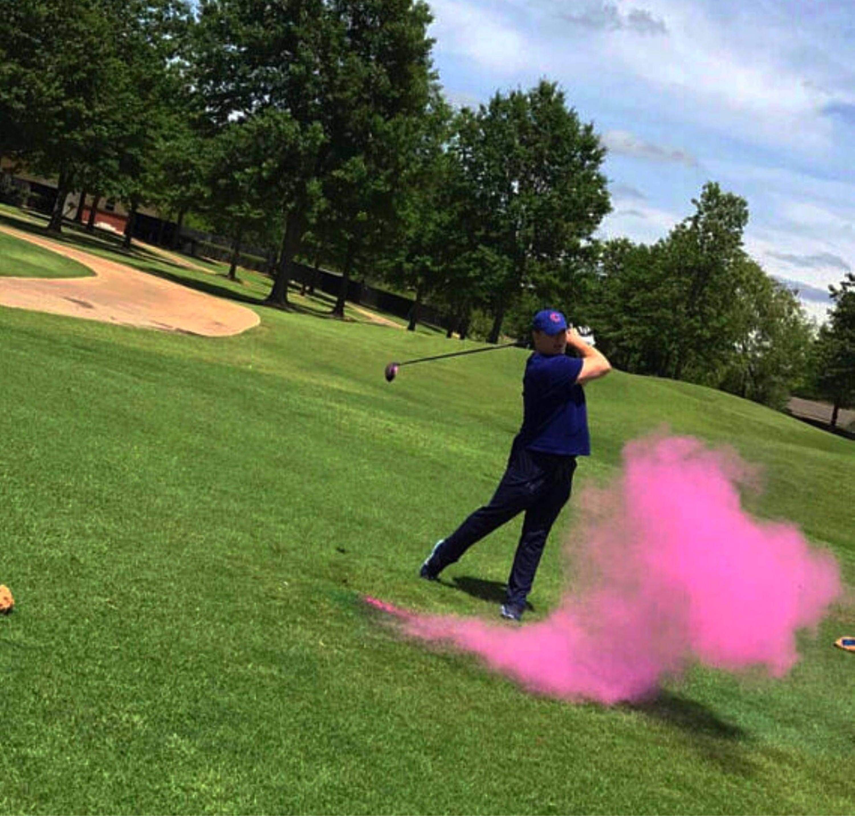 Golf Ball Powder Reveal Golf Ball in Any Color Designed With - Etsy