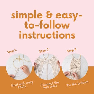 Macrame Bag DIY Kit Make Your Own Macrame Bag With Everything Included ...