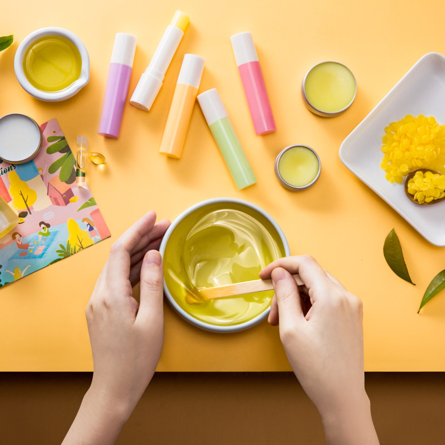 Lip Balm Making Kit Make 10 All Natural Moisturizing Lip | Etsy