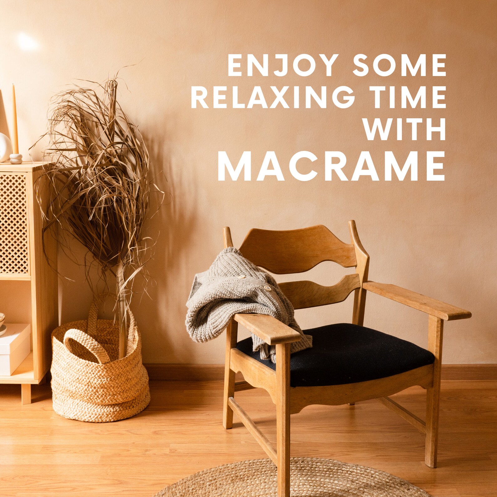 Macrame Bag DIY Kit Make Your Own Macrame Bag With - Etsy