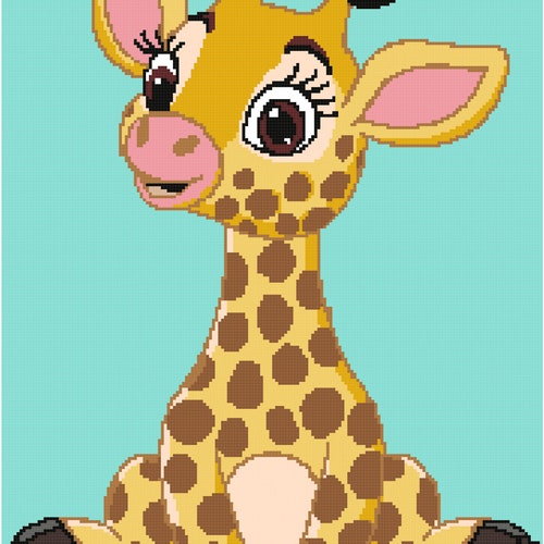 SC Single Crochet Baby Bear Graphgan Pattern / Single Crochet - Etsy