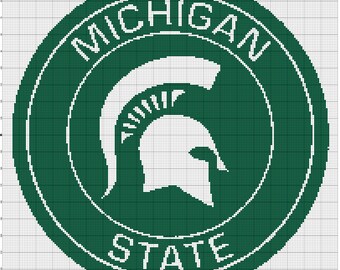 Michigan State Crochet - Etsy