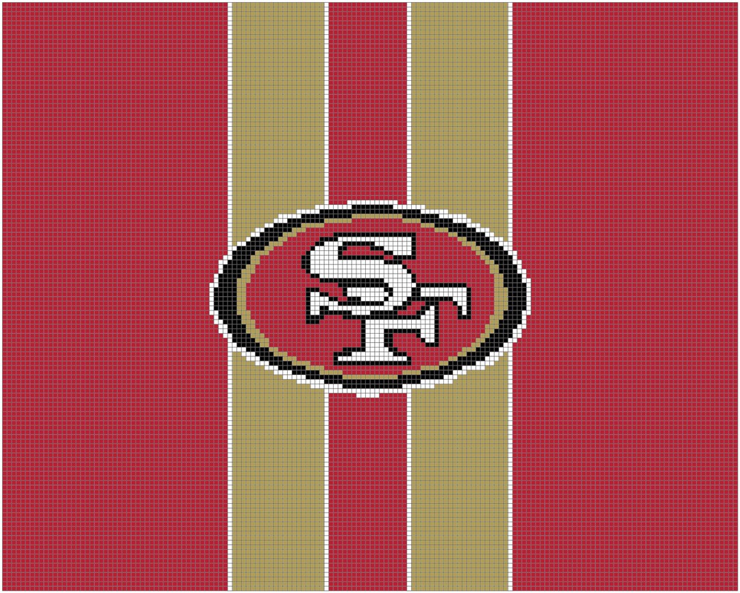 49ers Crochet Graphgan Graph Only - Etsy