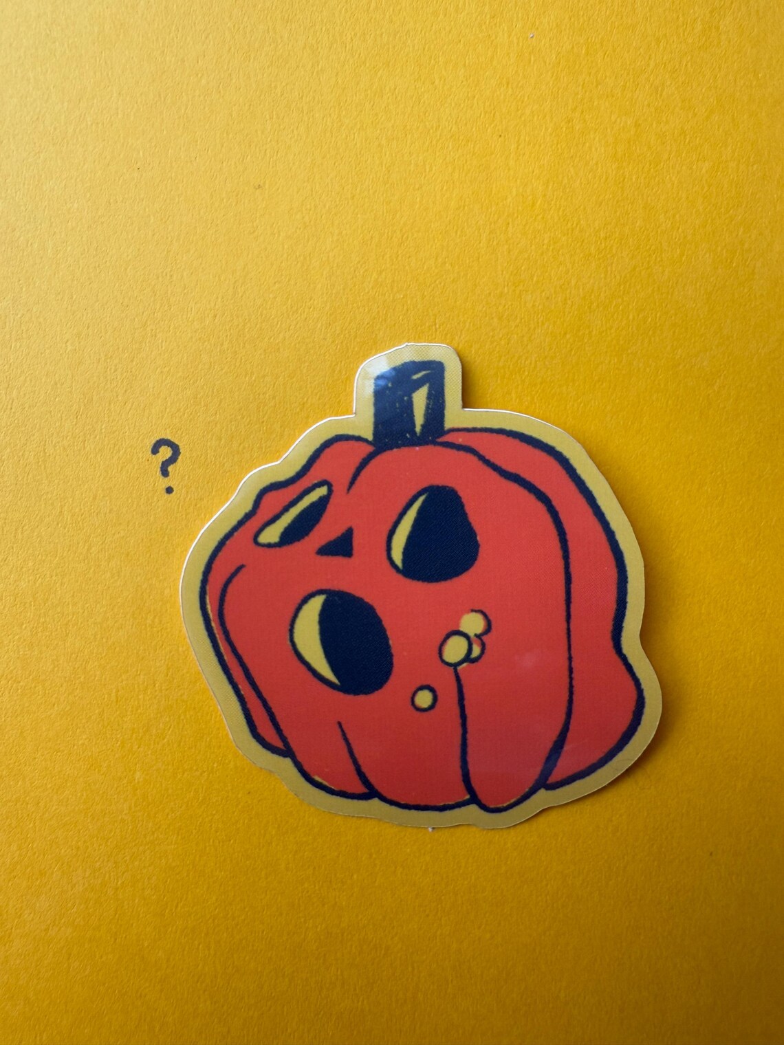 Mystery Jack-o-lantern Sticker | Single Mini Sticker | Collect Them All ...