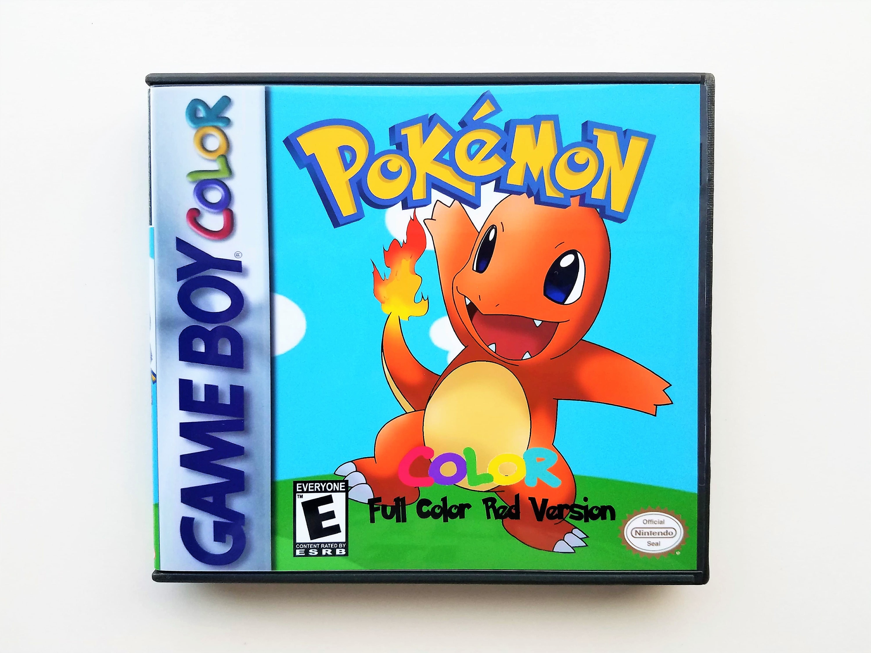 Pokemon Red Full Color Version Nintendo Game boy gbc gba gba | Etsy