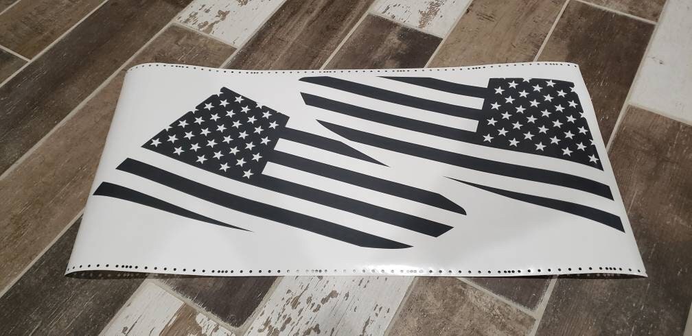 2015-2021 Mustang Flag Decal for the Rear Quarter Windows! - Etsy