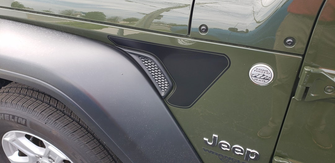 Fender Vent Decal 2018 and up Body Style J33P Rangler - Etsy