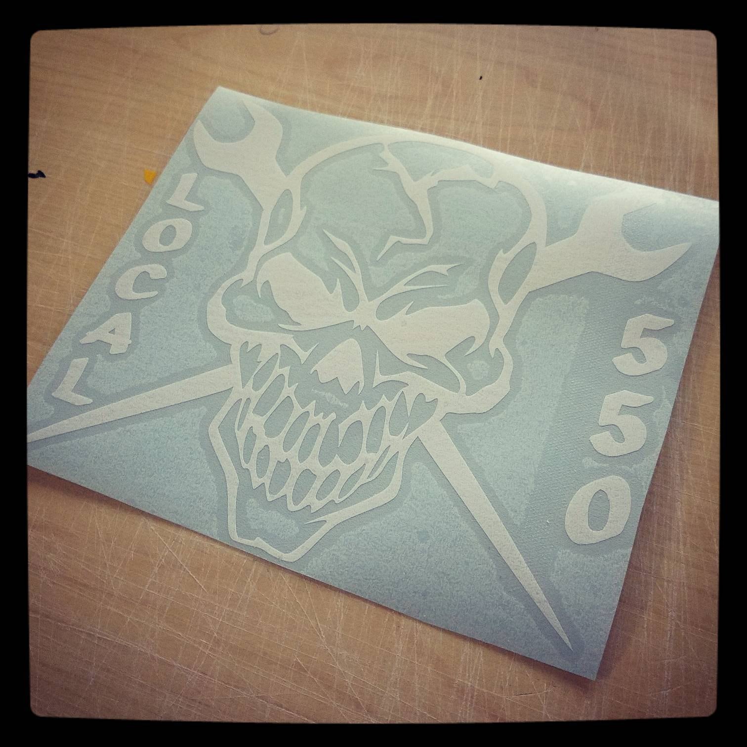 Iron Worker Decal, Union, Local, Sticker - Etsy