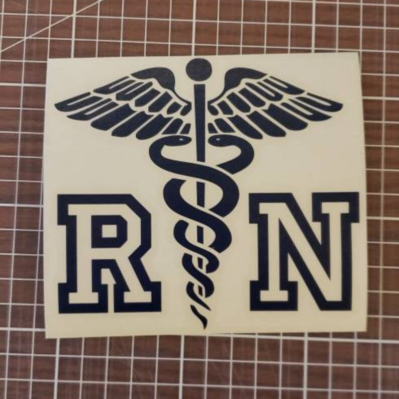 Nurse/rn Decals 2-pack Select Your Choice - Etsy