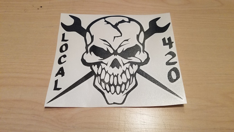 Iron Worker Decal, Union, Local, Sticker - Etsy