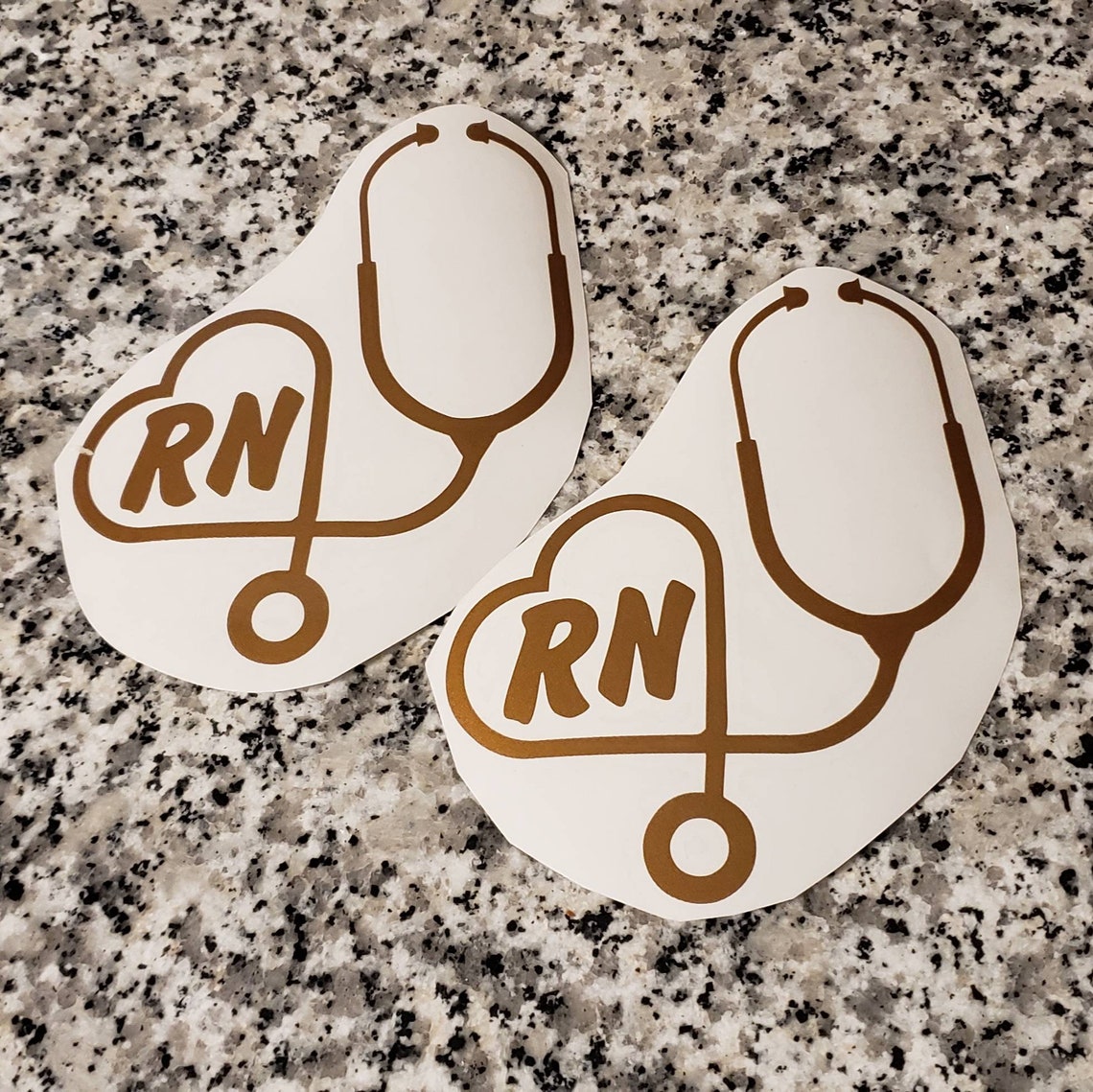 Nurse/rn Decals 2-pack Select Your Choice - Etsy