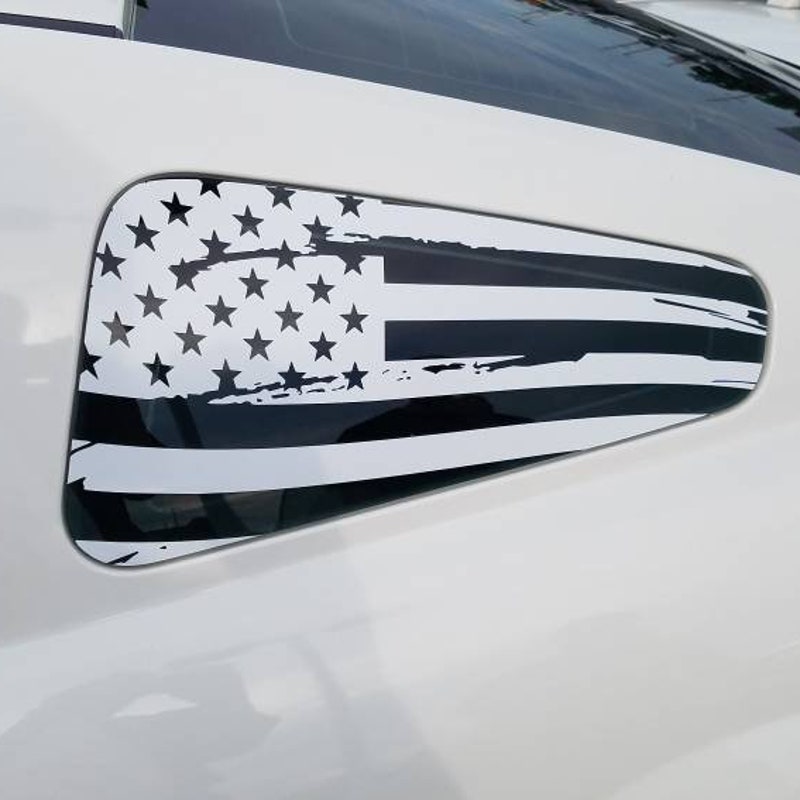 American Flag Mustang Decals - Etsy