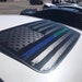 Tattered Flag Moonroof Decal! HUGE Vinyl Decal! Custom Size or Design ...