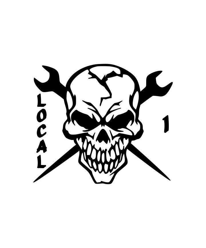 Iron Worker Decal, Union, Local, Sticker - Etsy