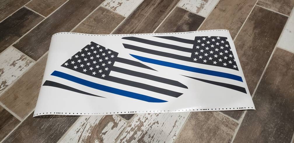 2015-2021 Mustang Flag Decal for the Rear Quarter Windows! - Etsy