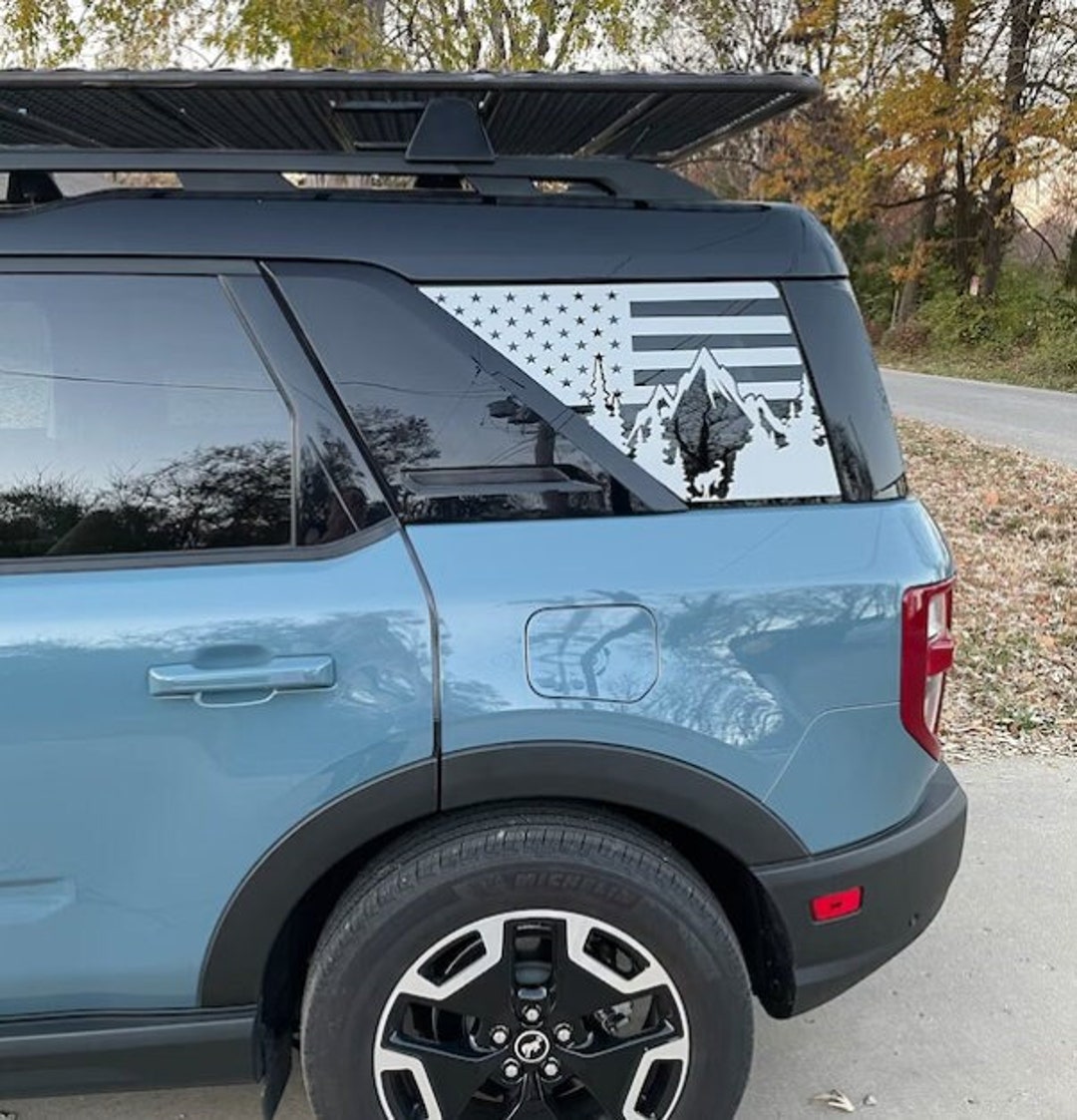 BR0NC0 SP0RT Rear Quarter Window Decals! One for Each Side! - Etsy