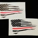 Tattered Flag Decal....thin Blue Line or Thin Red Line Flag - Etsy