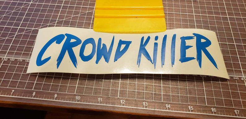 2-pack Crowd Killer Car Decal - Etsy