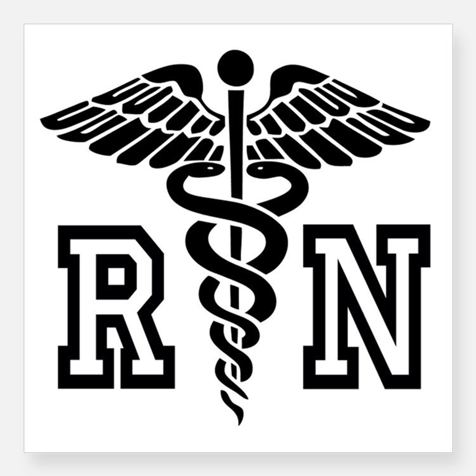 Nurse/rn Decals 2-pack Select Your Choice - Etsy