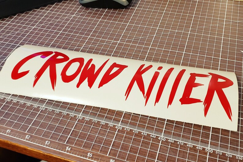 2-pack Crowd Killer Car Decal - Etsy