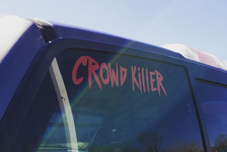 2-pack Crowd Killer Car Decal - Etsy
