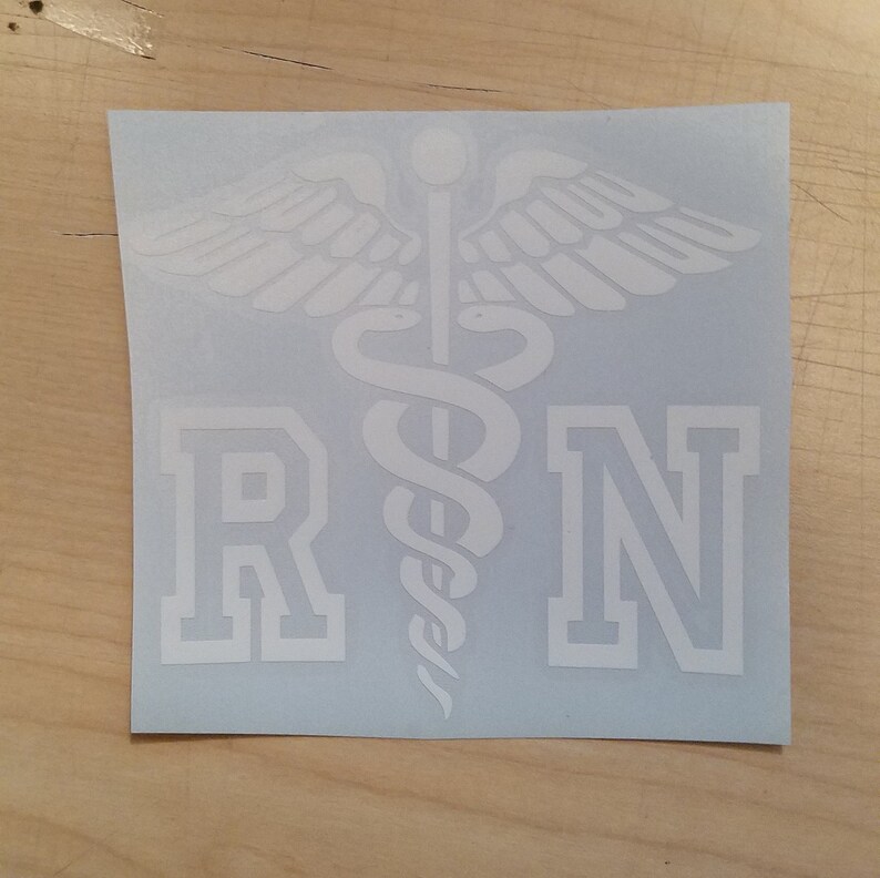 Nurse/rn Decals 2-pack Select Your Choice - Etsy