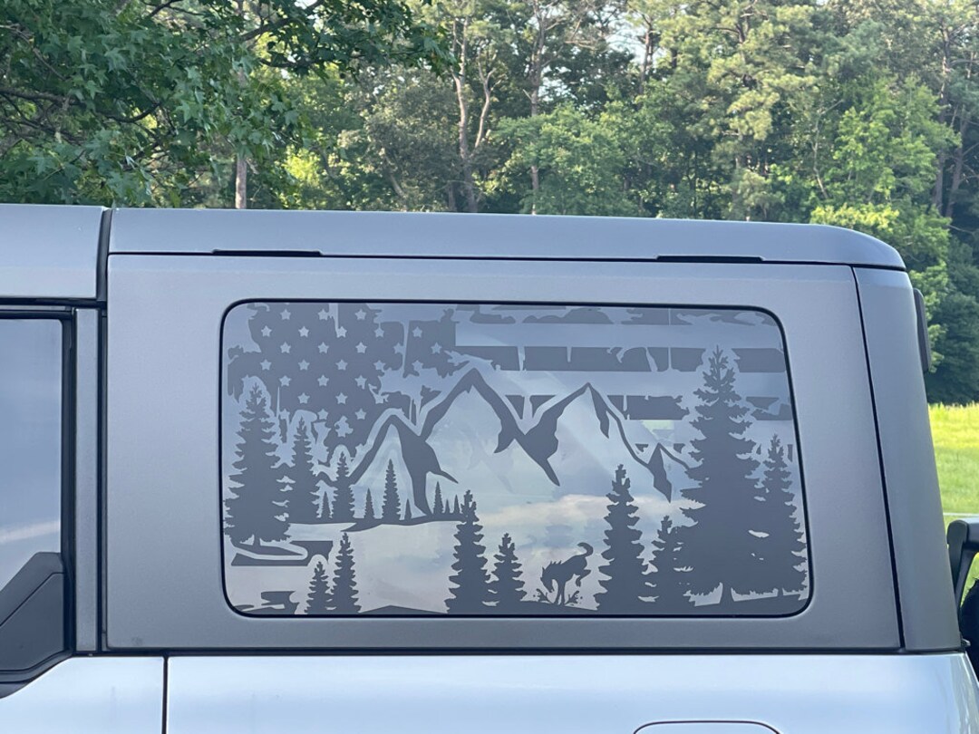 2021-2024 Bronco Side Windows Decal for Hard Tops - Etsy