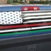 Tattered Flag Moonroof Decal HUGE Vinyl Decal Custom Size or - Etsy