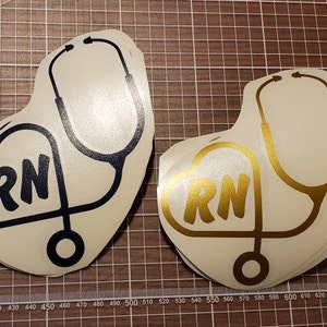 Nurse/rn Decals! 2-pack - Select Your Choice - Etsy