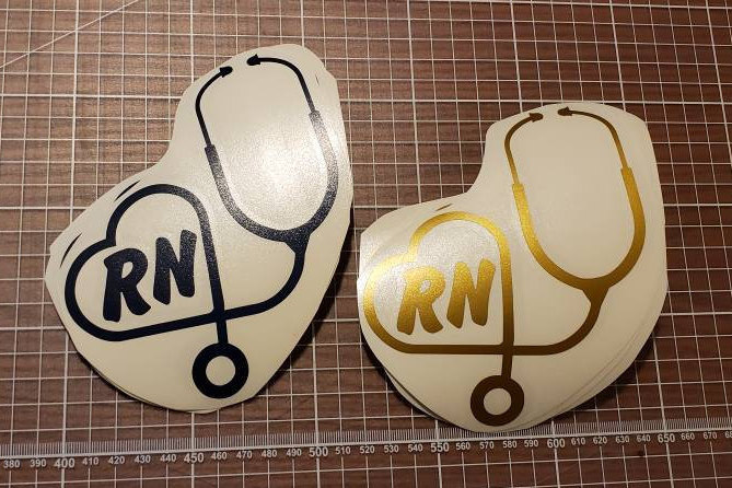 Nurse/rn Decals 2-pack Select Your Choice | Etsy