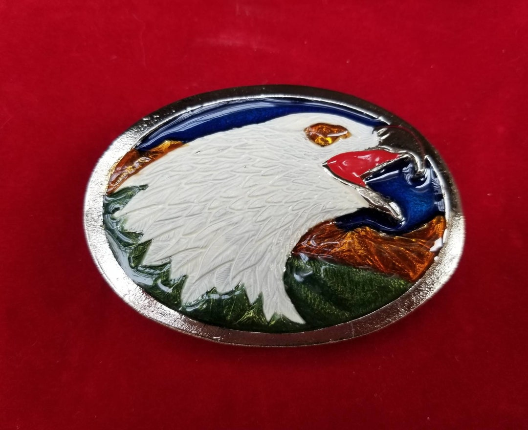 Vintage Screaming Eagle Belt Buckle #6010perfectly Gifted, Custom Beltbuckle, Custom-gift-for ...