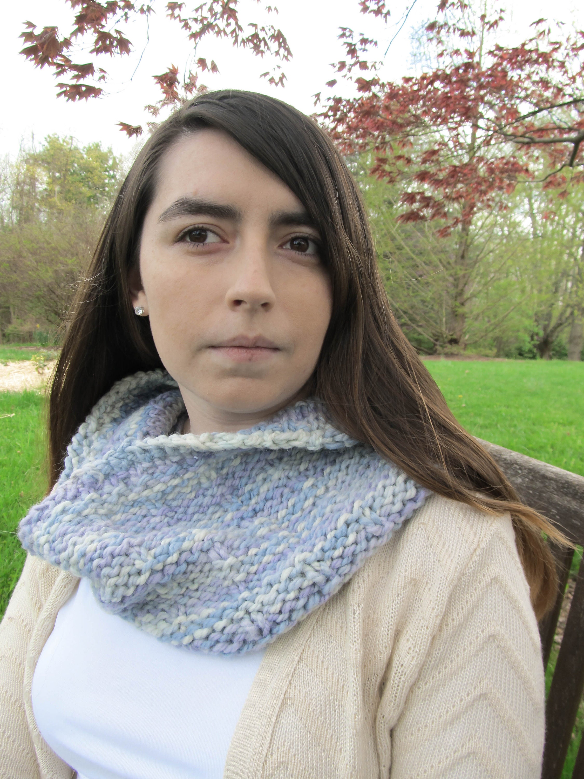Polar Purlin' Cowl Knitting Pattern Bundle / Knit Cowl Pattern ...
