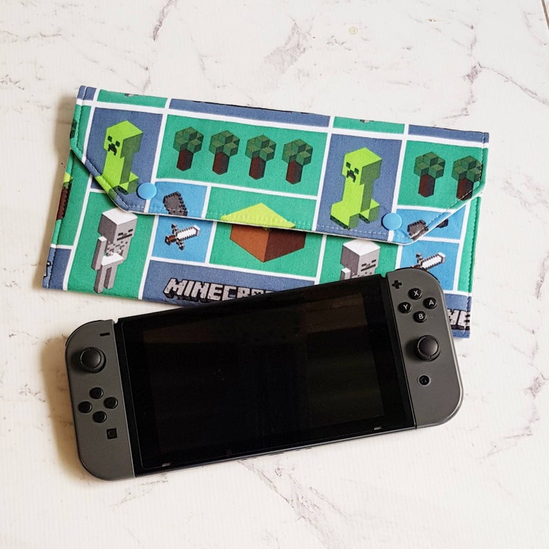 Nintendo Switch Console Case/Switch Console Case/Minecraft | Etsy