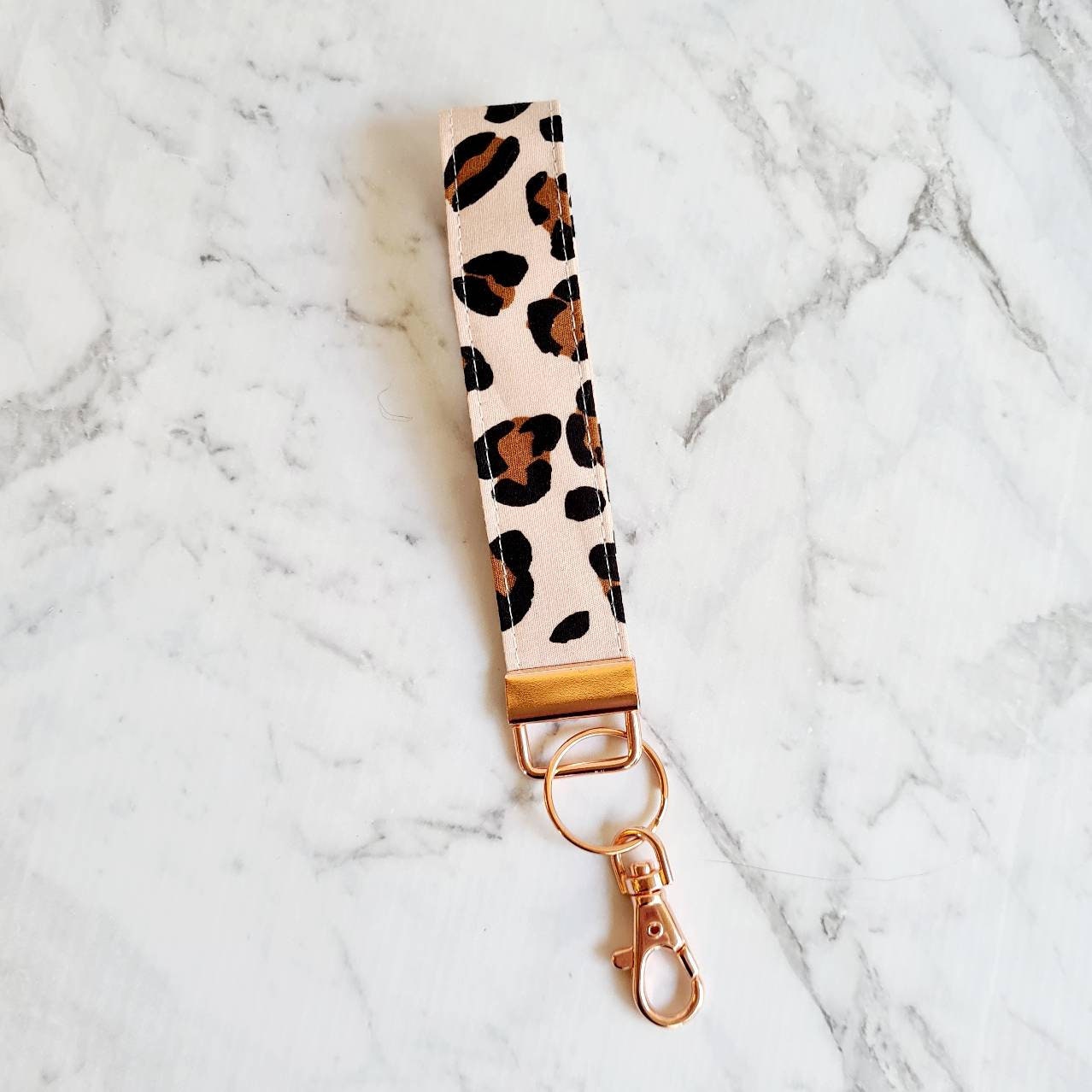 Leopard Print Lanyard/leopard Print Key Fob/leopard - Etsy Australia