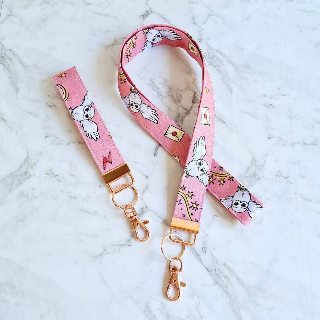 Wizard Lanyard/wizard Key Fob/wizard Keychain/pink Wizard Lanyard ...