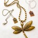 Bronze Firefly Firefly Necklace Copper Firefly Firefly Fashion Firefly ...
