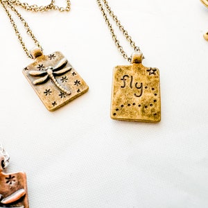 Bronze Firefly Firefly Necklace Copper Firefly Firefly Fashion Firefly ...