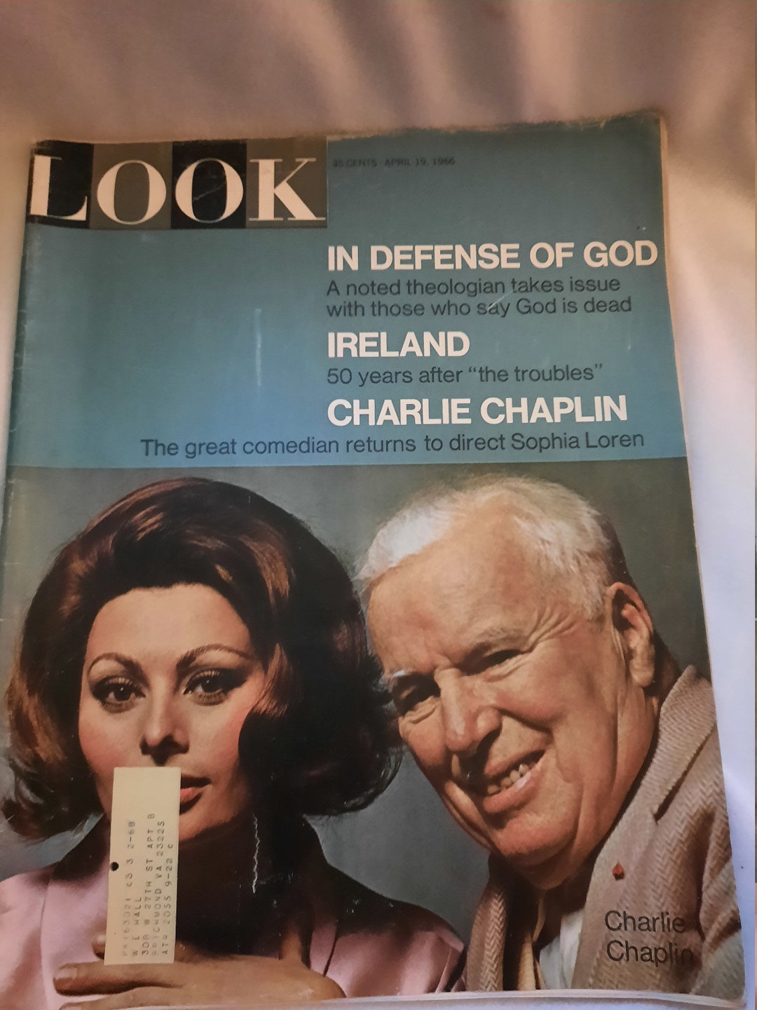 Vintage Look Magazine April 1966 - Etsy