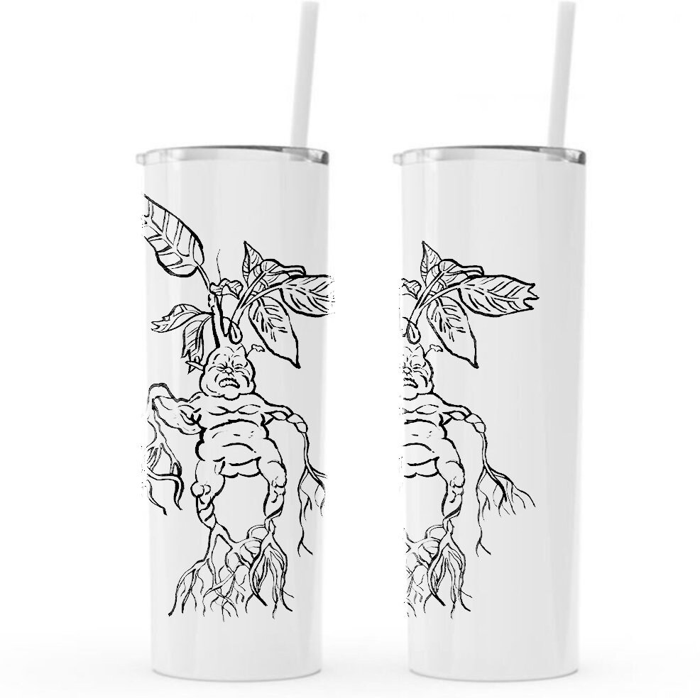 Mandrake Print, Mandragora SVG, Mandrake Png, Mandragora Png, Magic ...