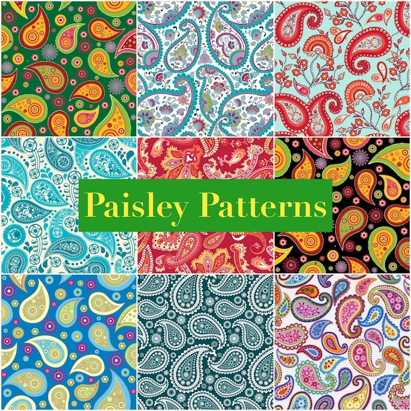 Paisley Paper - Etsy