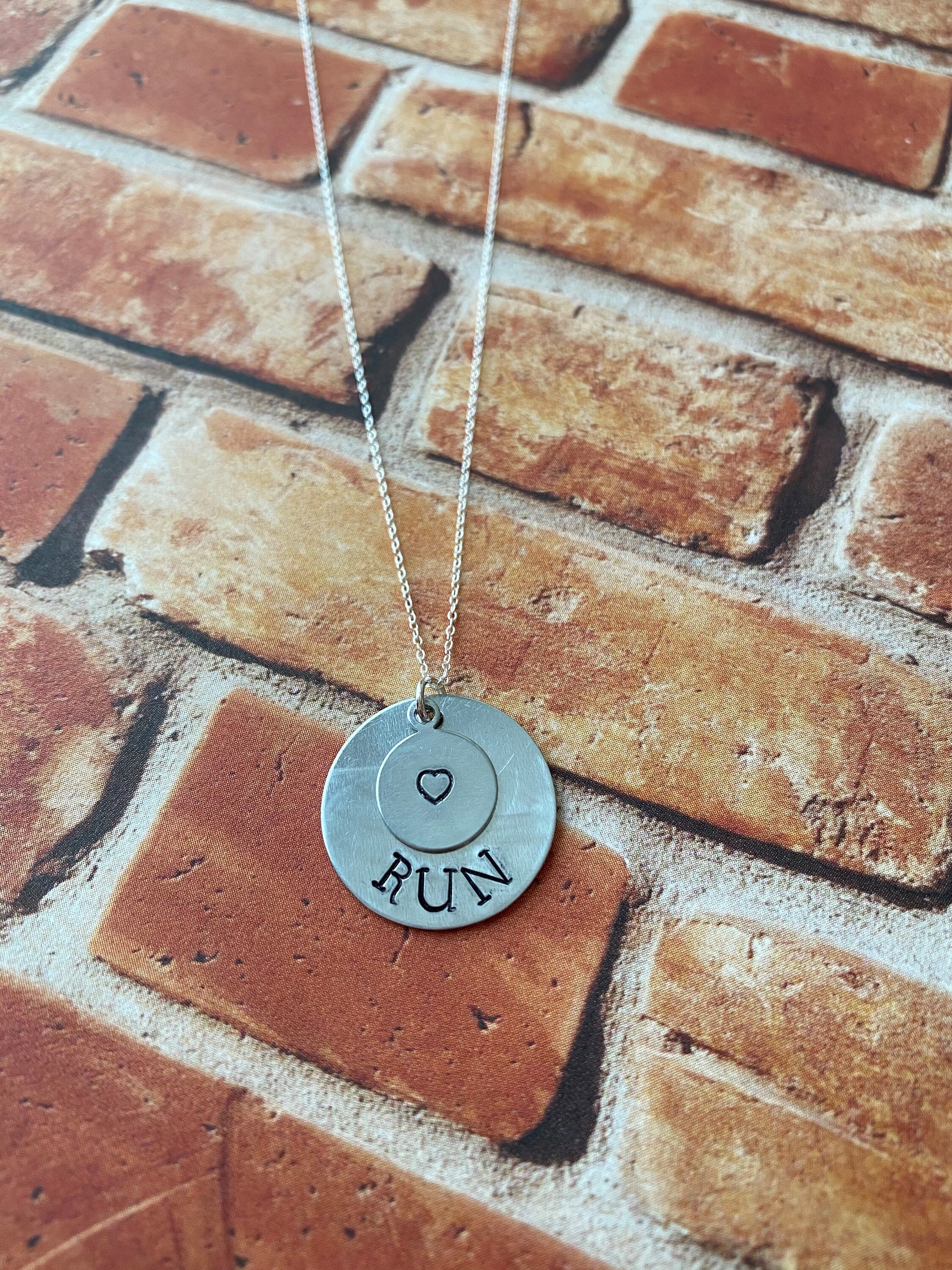 Running Necklace Half Marathon Necklace Race Necklace - Etsy