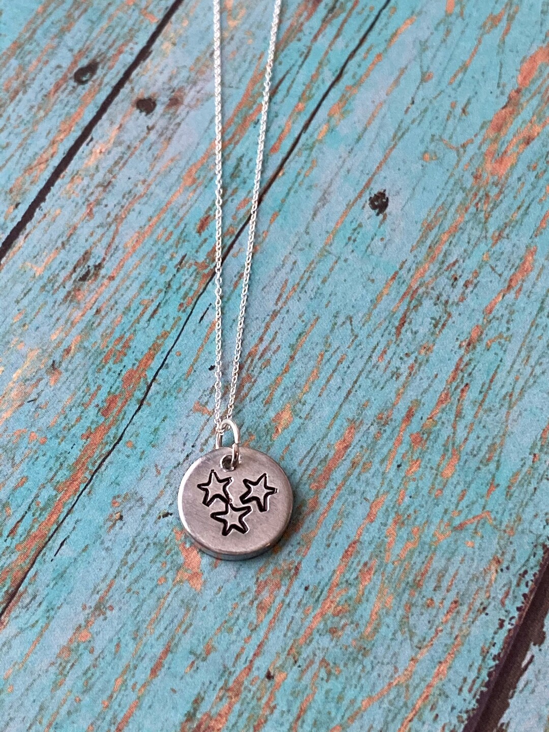 Tennessee Stars Necklace - Tennessee - Flag Necklace - TN Logo ...