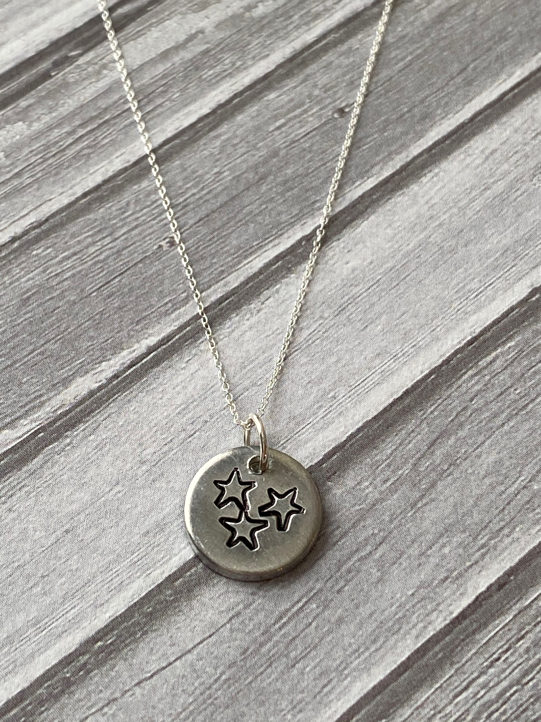 Tennessee Stars Necklace - Tennessee - Flag Necklace - TN Logo ...