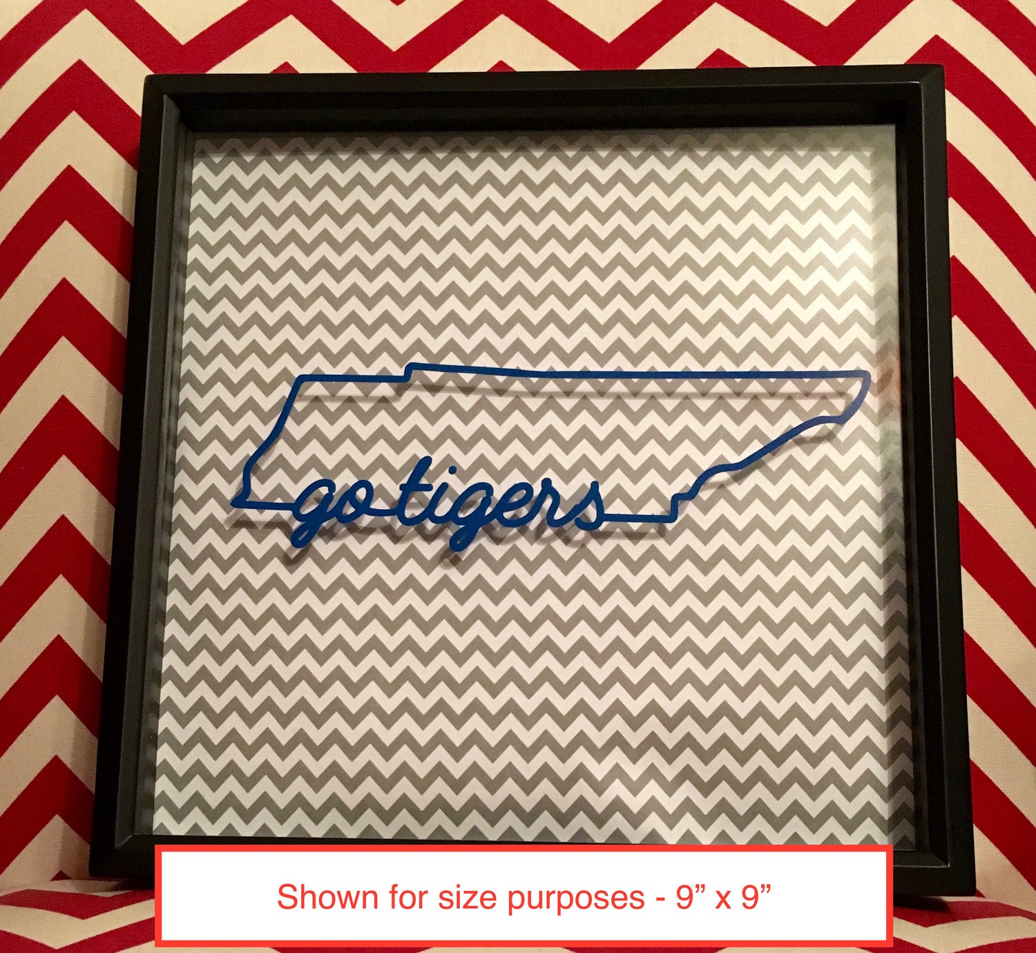 Alabama Shadowbox Vinyl Frame Wall Art Decor 9 - Etsy