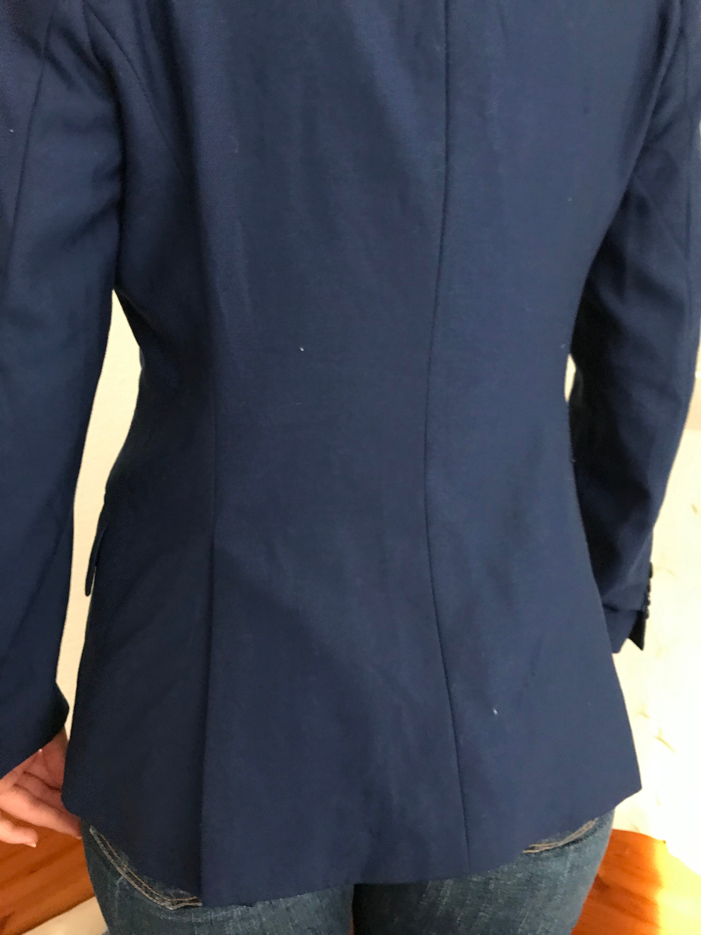 Vintage Jackets Women Jacket Dark Blue Jacket Vintage Blue - Etsy