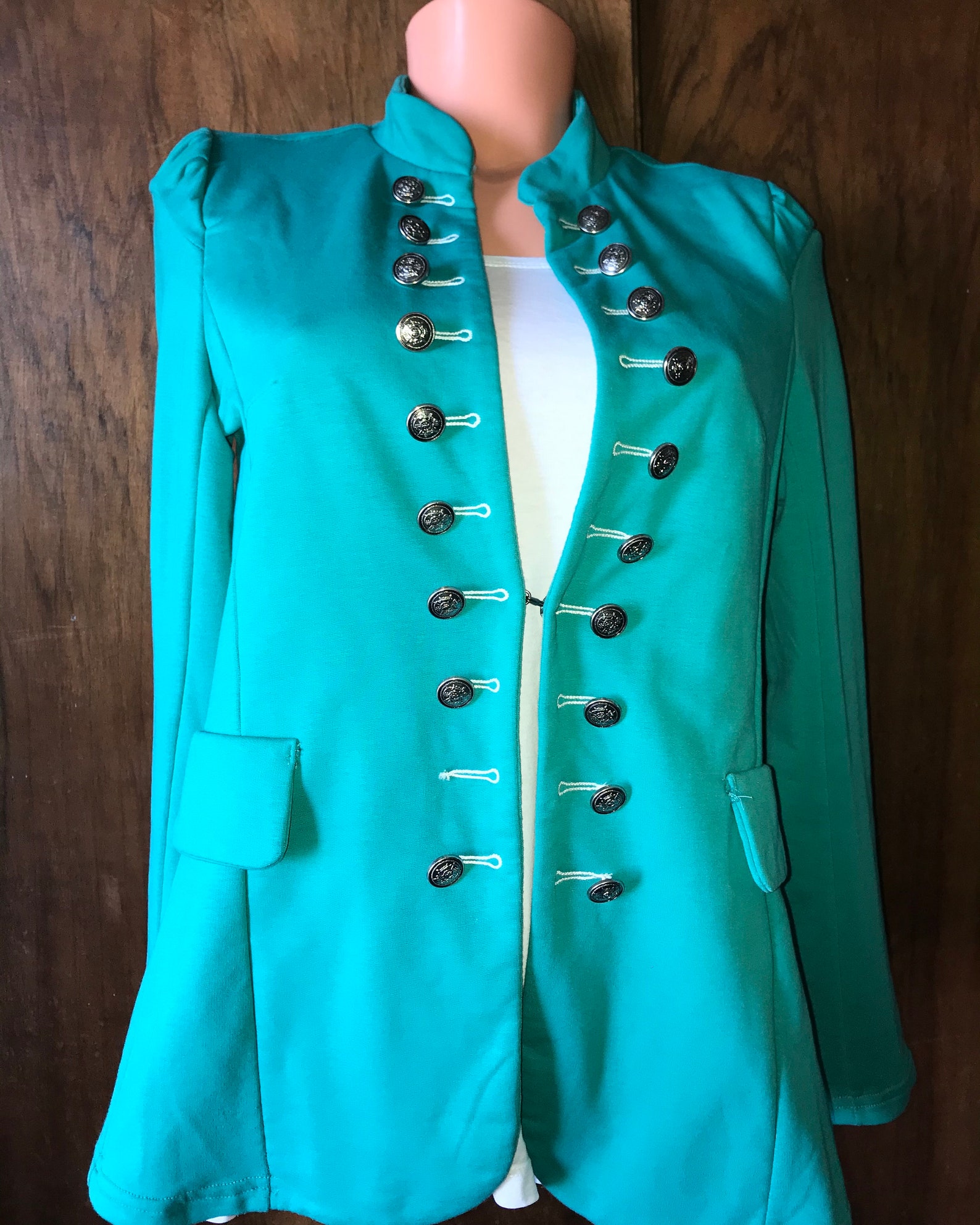 Vintage Coat Vintage Green Coat Green Coat Women Coat - Etsy UK