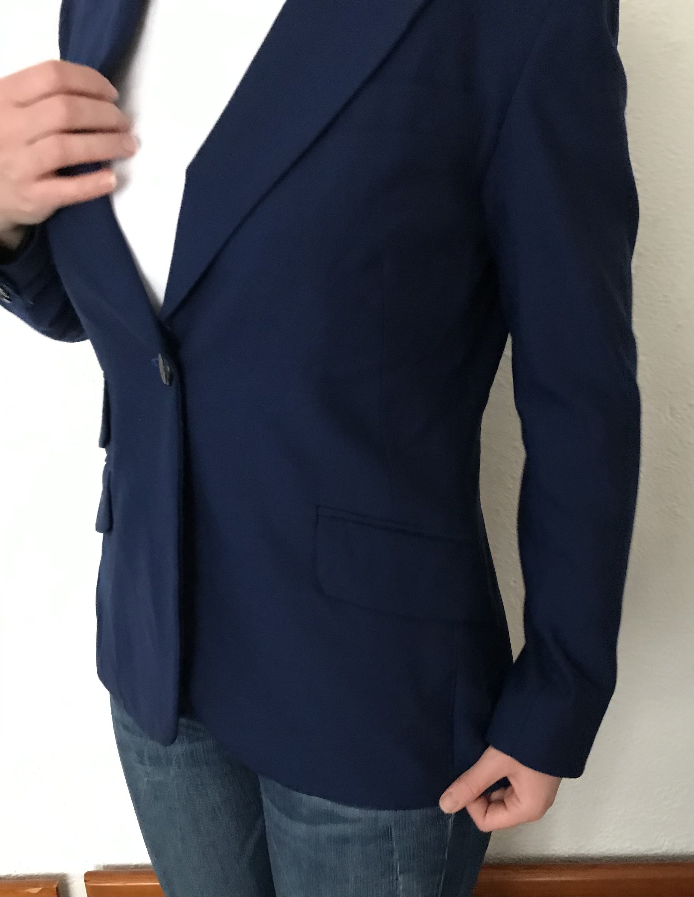 Vintage Jackets Women Jacket Dark Blue Jacket Vintage Blue - Etsy