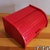 Red Big Bread Box Made From Wood, Vintage Style, Modern Bread Box ...