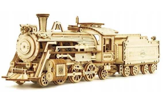 Big Wooden Train Toy Vehicle 3D Model to Self-build Wood - Etsy